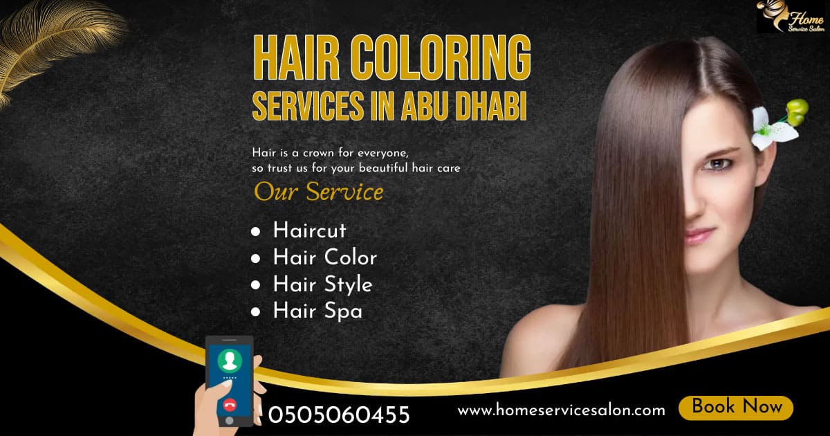 Hair Coloring - Home Service Salon | Professional Beauty Services at Homes